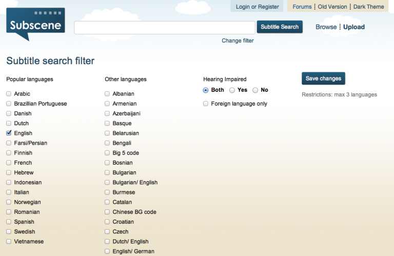 Subscene の使い方。字幕ファイルをドラマ1シーズン分まとめてダウンロード | 英語のまんま